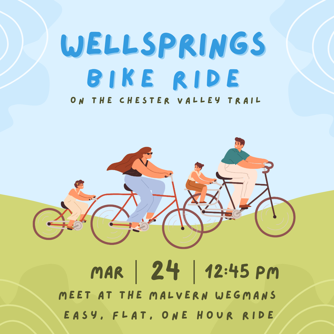 Join Us for a Community Bike Ride on March 24th – Wellsprings Congregation